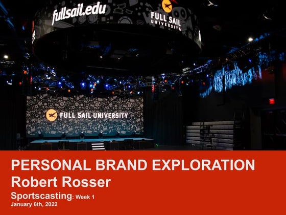 Personal Branding Powerpoint CORY LOZIER 2024 | PPT