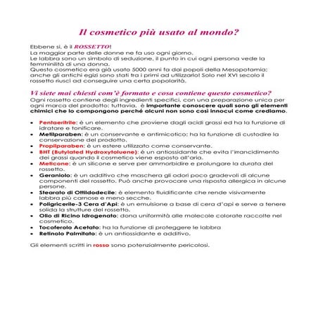 Rossetto 2 | PDF
