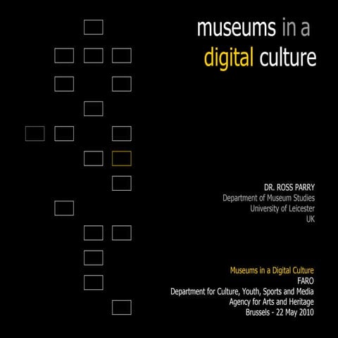 Ross Parry keynote | PPT