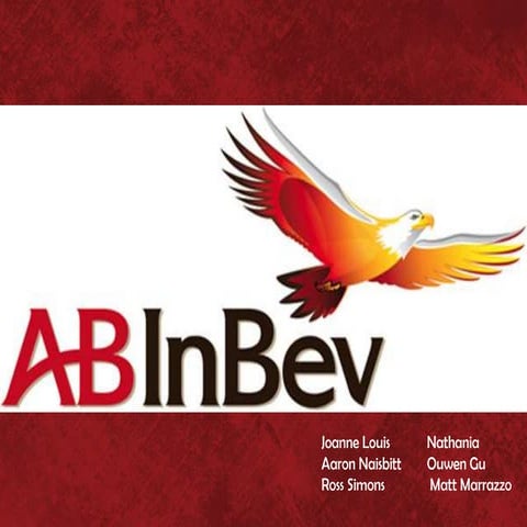 AB-Inbev -- Problem identification and solution | PPTX