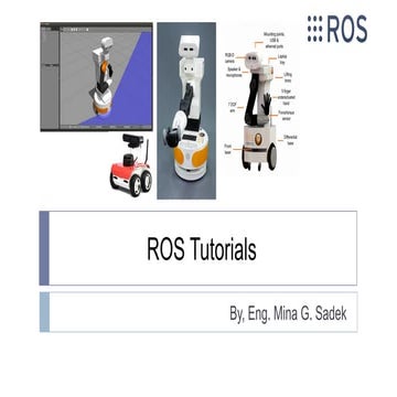 ROS Tutorials with examples for beginners.pptx | Operating Systems | Computer Software and ...