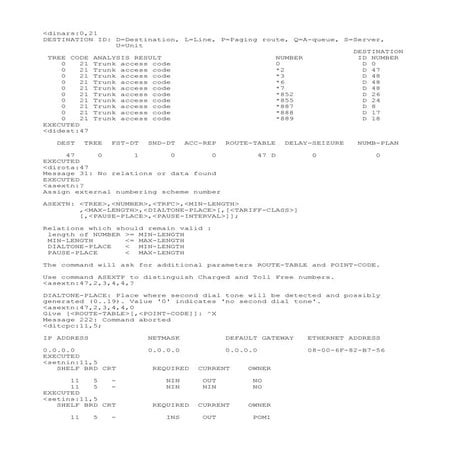 Rota 1 | TXT | Computer Networking | Computing