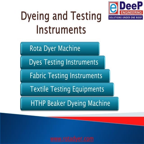 Rota Dyer Machine, Textile Testing Equipment like Hank Dyeing, Cotton ...