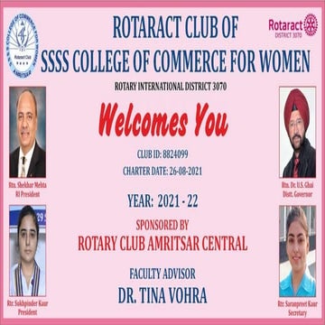 Rotaract Project Report.pptx