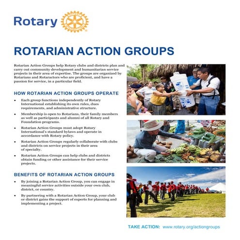 The Power of Fellowships and Rotarian Action Groups | PDF