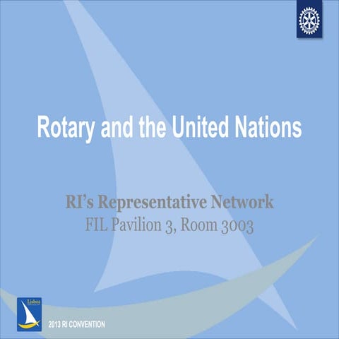 Rotary and The UN | PPTX