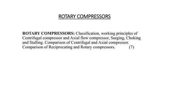 Fundamentals of Centrifugal Compressor - Head (revised) | PPT