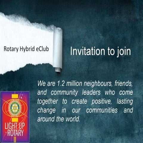 Invitation to join Rotary Hybrid eClub of Pune (Proposed) - RI District ...