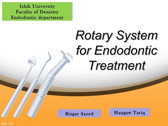 How to use pro taper endodontic files | DOCX