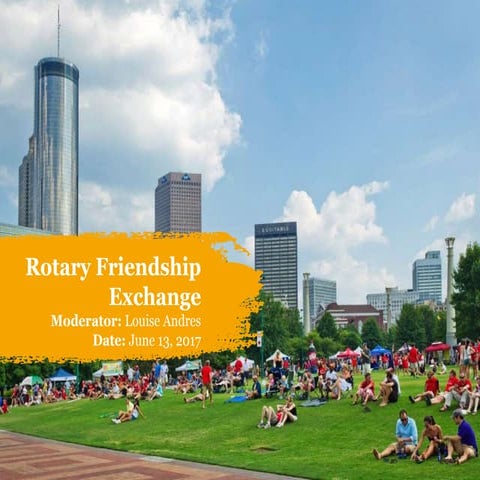 Rotary Friendship Exchange: Enhancing The Rotary Experience Through ...