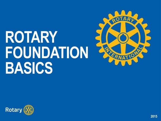 ROTARY PPT | PPT