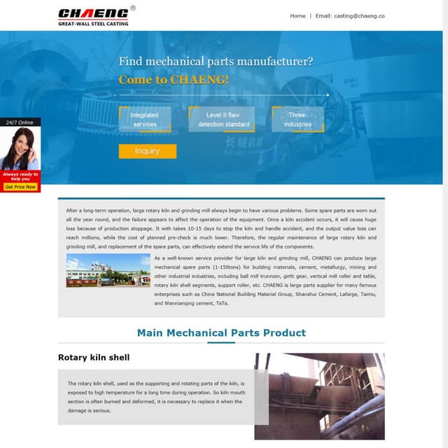 Rotary kiln shell segments process and cases | PDF