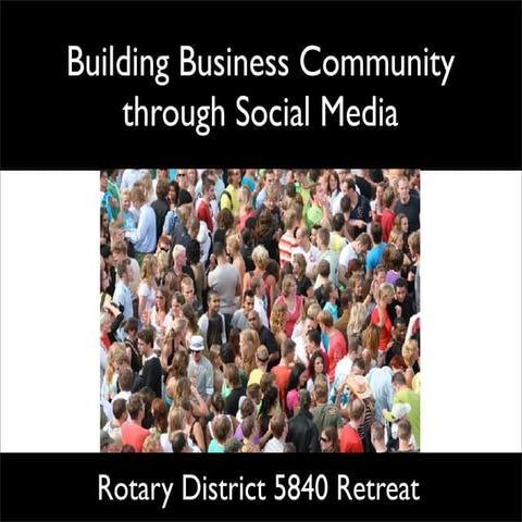 Social Media to Build Rotary Participation | PPT