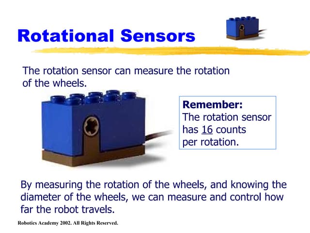 Rotation Sensors My Version | PPT Rotation Sensors My Version | PPT