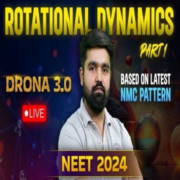 Rotational Dynamics Class 11 NCERT Physics Notes PDF | PPTX