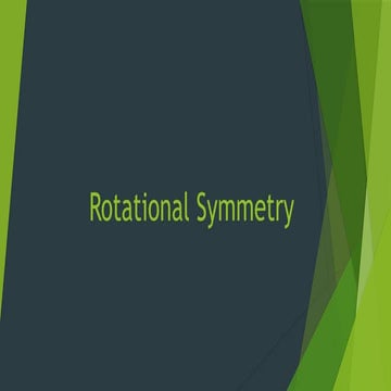 Rotational Symmetry.pptx define to types | PPTX