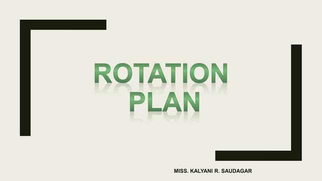 Master rotation and clinical rotation plan | PDF