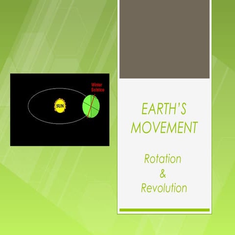 Rotation, revolution | PPT