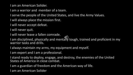 Creed of the Noncommissioned Officer | PDF