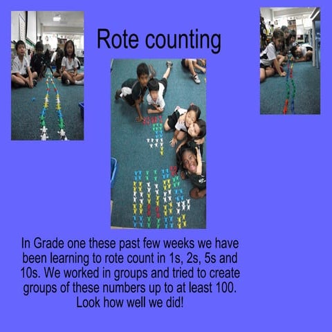 Rote Counting | PPT
