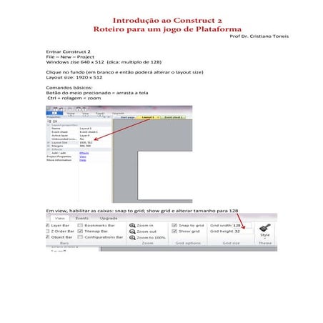 Aprendendo a Construir jogos com o Construct 2 | PDF