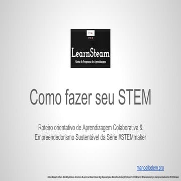 ATITUDE !!!! STEM! STEAM! | PPTX