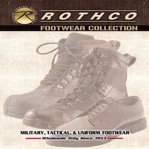 Rothco Boot Catalog | PDF