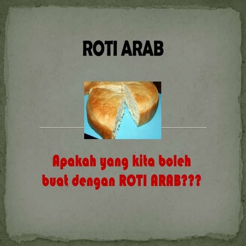 Roti Arab. | PPTX