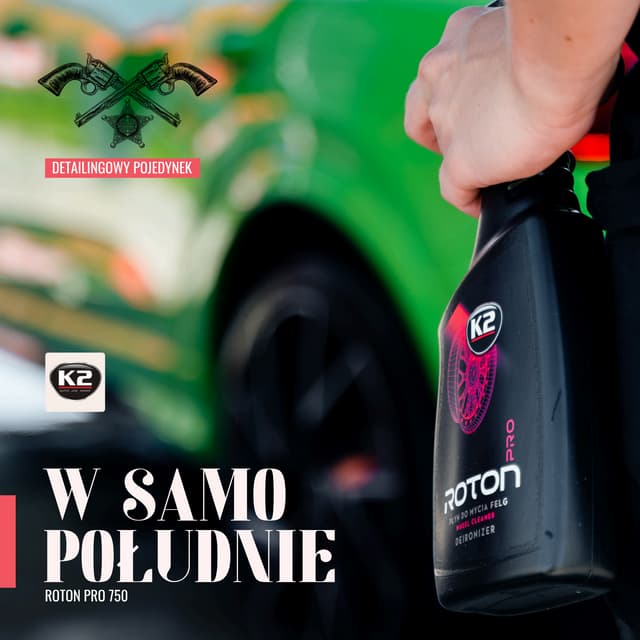 K2 ROTON PRO 750 ML - Żelowa czerwona felga | D1002 | PDF