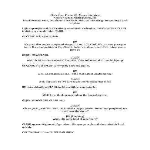 Rough cut promotion scripts | PDF