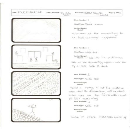 Rough storyboard | PPTX