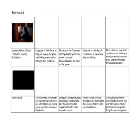 Storyboard | DOCX