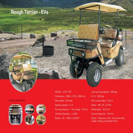 Rough terrian -Electric Vehicle | PPT