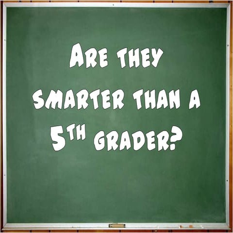 Smarter than a 5th grader template | PPT