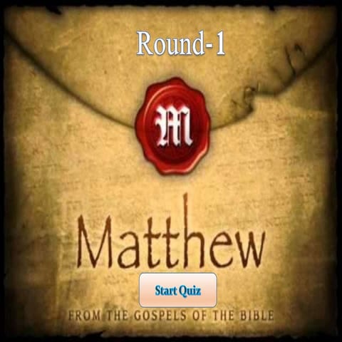 Tamil Bible quiz 3- Gospel of Matthew Part 1 | PPSX