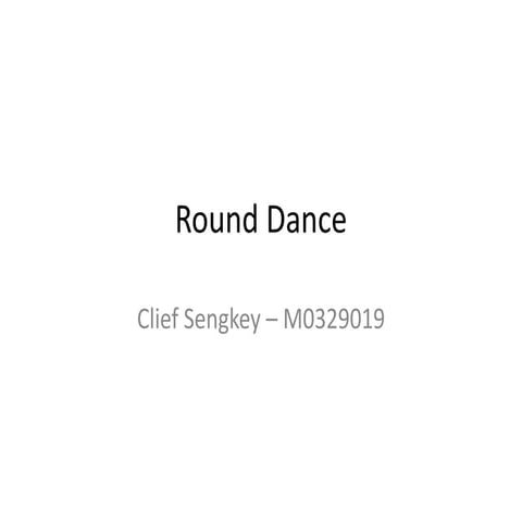 Round dance | PPT