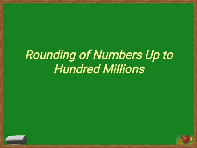 Rounding | PPT