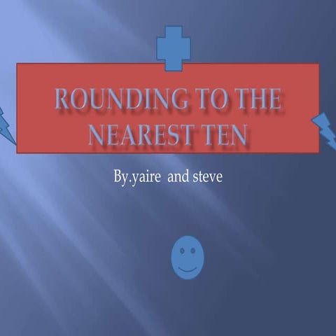 Rounding To The Nearest Ten | PPTX