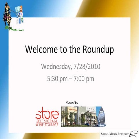 Roundup meeting ppt | PPT
