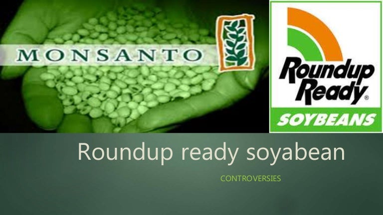 Roundup Ready Soybean Controversies