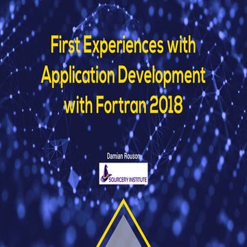 First Experiences with Parallel Application Development in Fortran 2018 | PDF | Computing ...