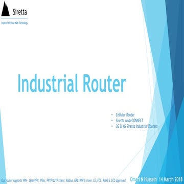 Route connect presentation 14 march 2018 | PPT