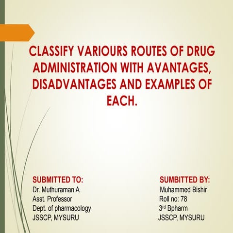 Intra peritoneal (ip) route of drug administration | PPTX
