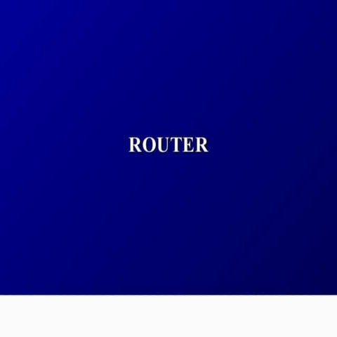 Router | PPTX