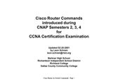 Ccna cheat sheet | PPT
