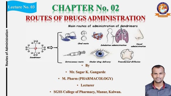Routes of drug administration Dr.NITIN | PPTX