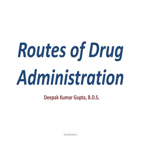 Intra peritoneal (ip) route of drug administration | PPTX