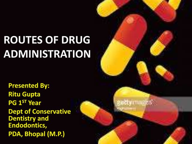 Absorption of drugs from non per os extravascular administration | PDF