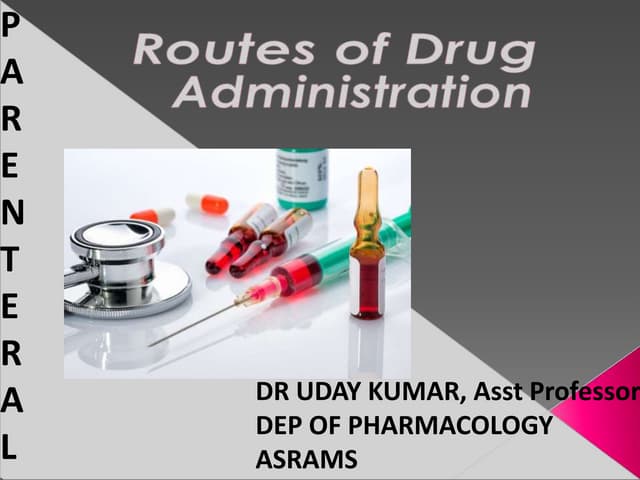 Handling And Routes Of Drug Administration Of Experimental Animals Used ...
