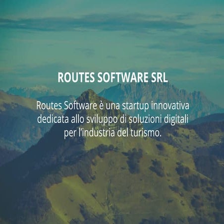 Routes software SRL | PPT